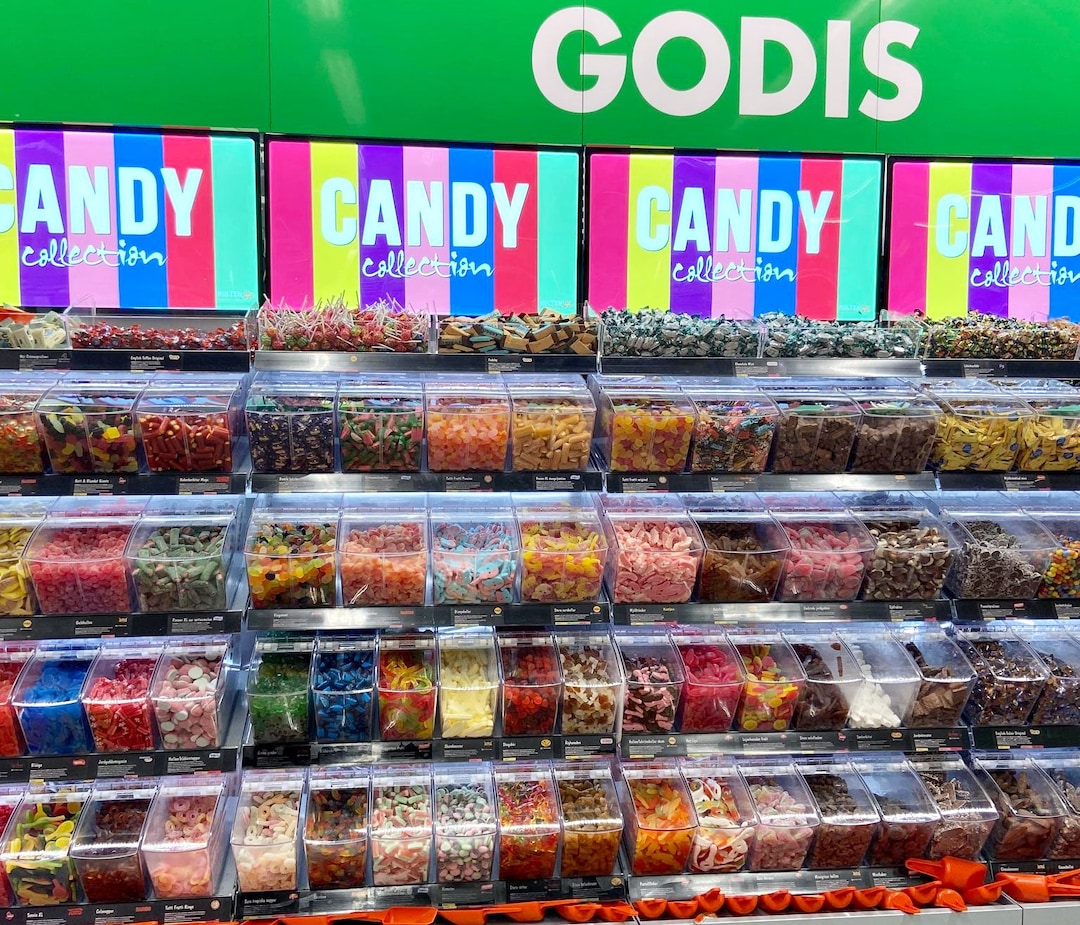 Swedish Loose Candy, Mixed Candies From Sweden, Bubs, Lösgodis, Lördagsgodis, Godis, Fika ...