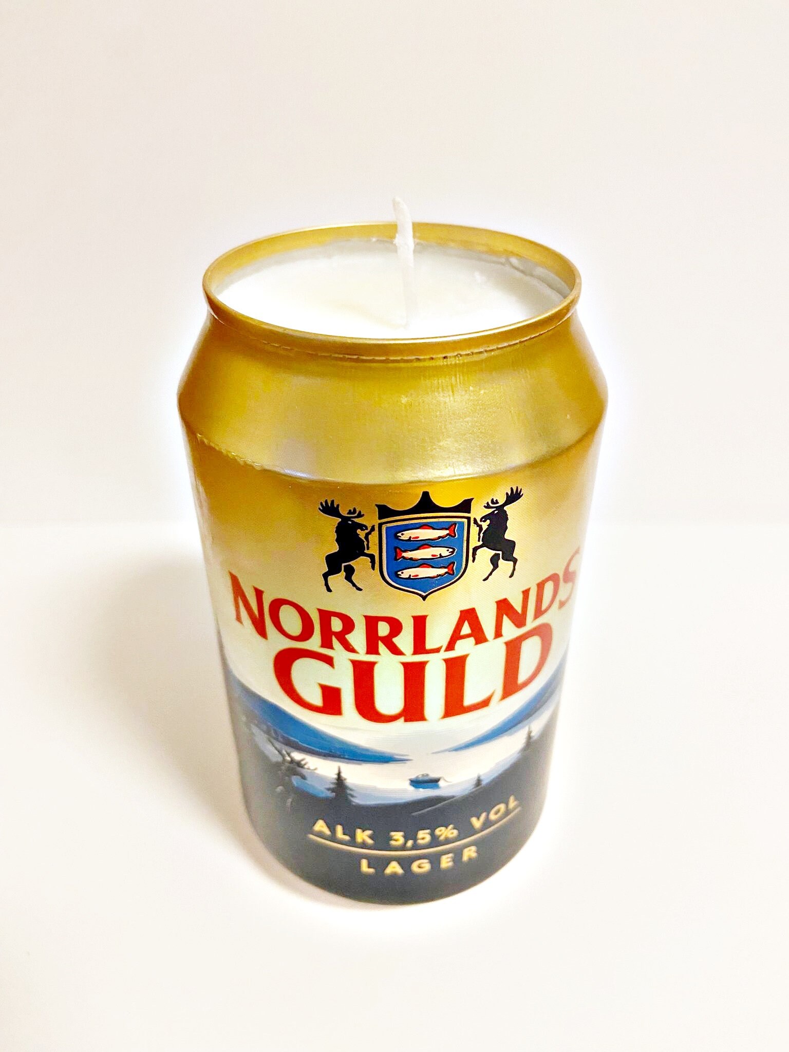 Swedish Beer Can Candle Gift for Birthday Anniversary - Etsy