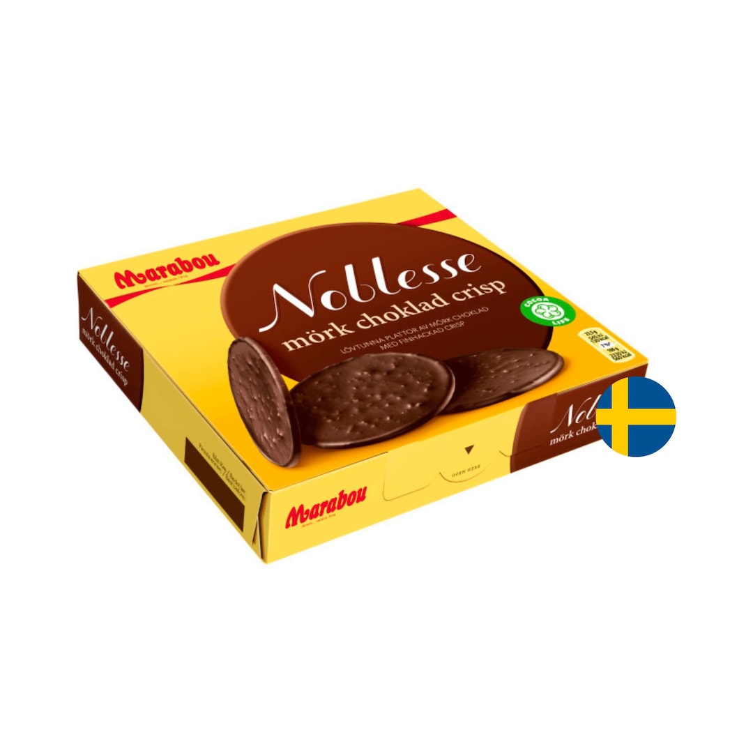 Marabou Noblesse Dark Chocolate Box, Swedish Chocolate, Choklad, Fika ...