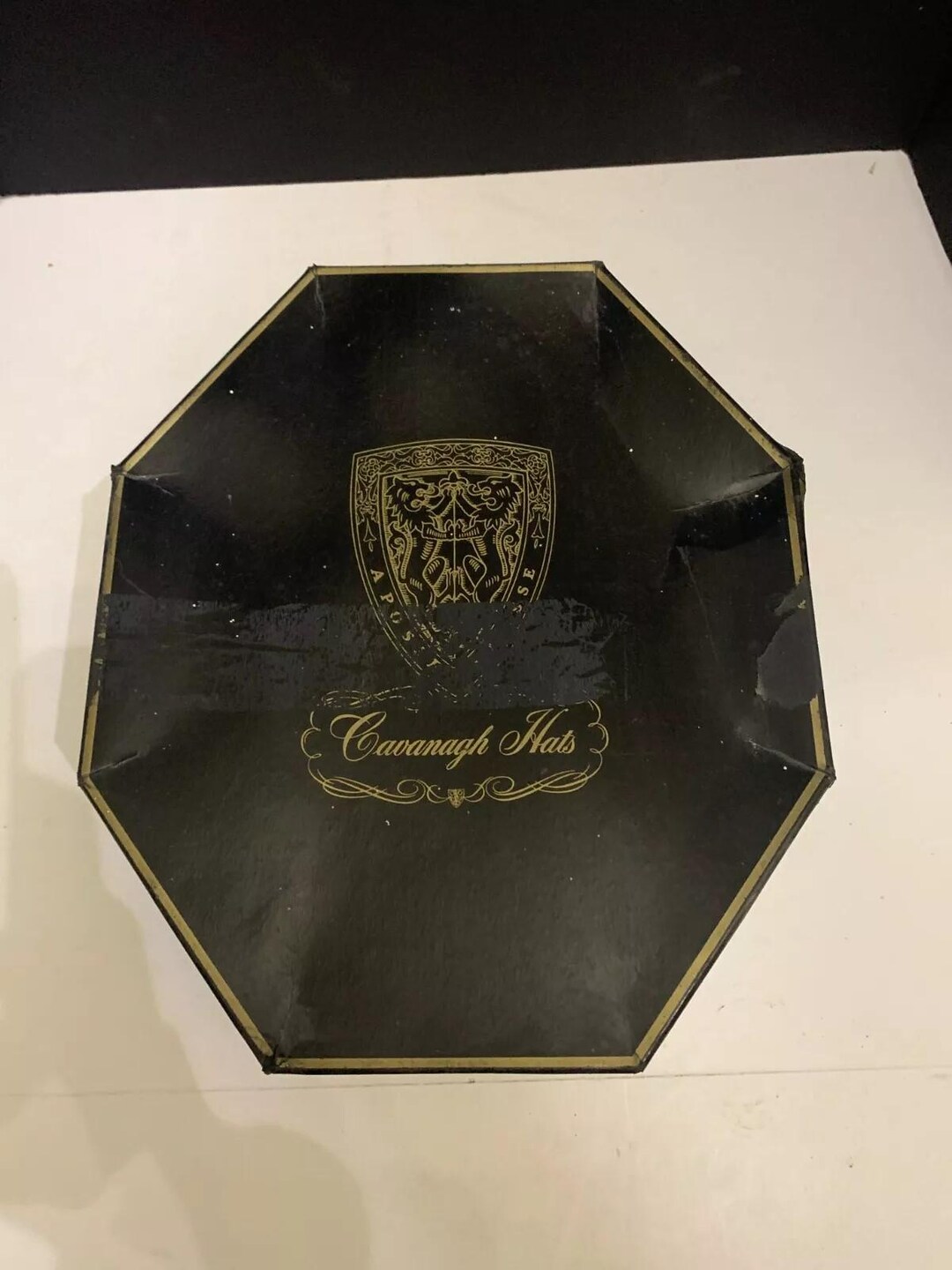 Vintage 1940's Cavanagh Hats Cardboard Hat Box - Etsy