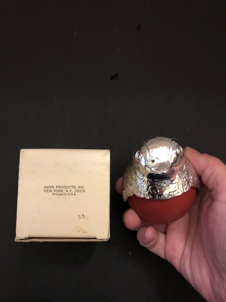 Vintage Avon Robin Red Breast Bird of Paradise Cologne Never Used in ...