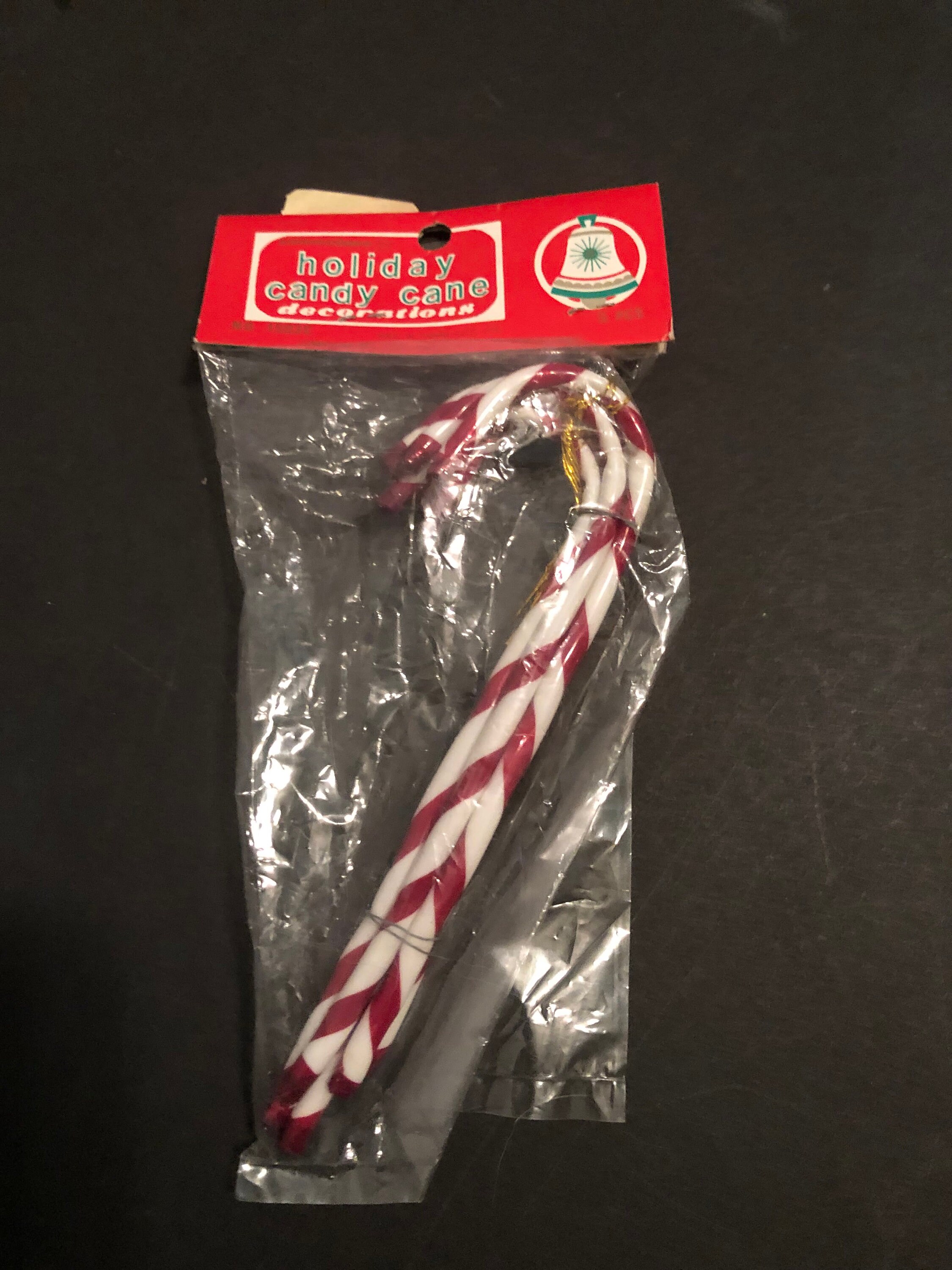 Vintage Commodore Holiday Candy Cane Decorations Made in Taiwan R.O.C ...