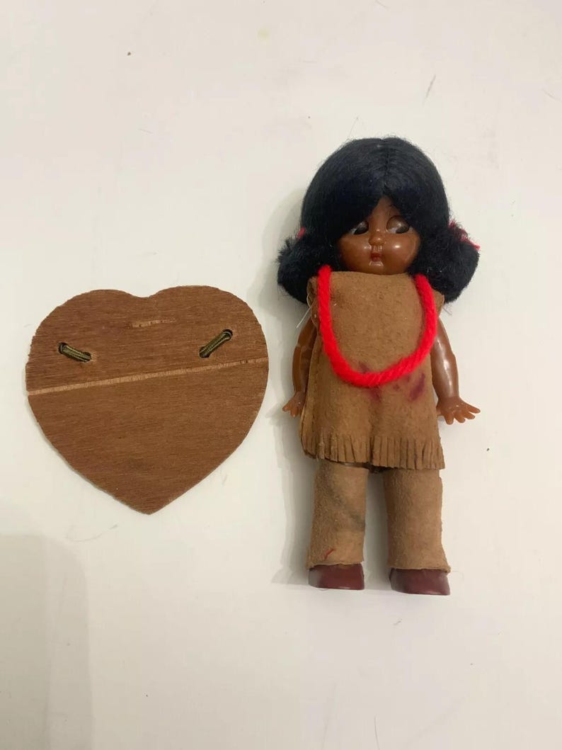 Vintage Native American the Cherokees Souvenir Doll Cherokee North ...
