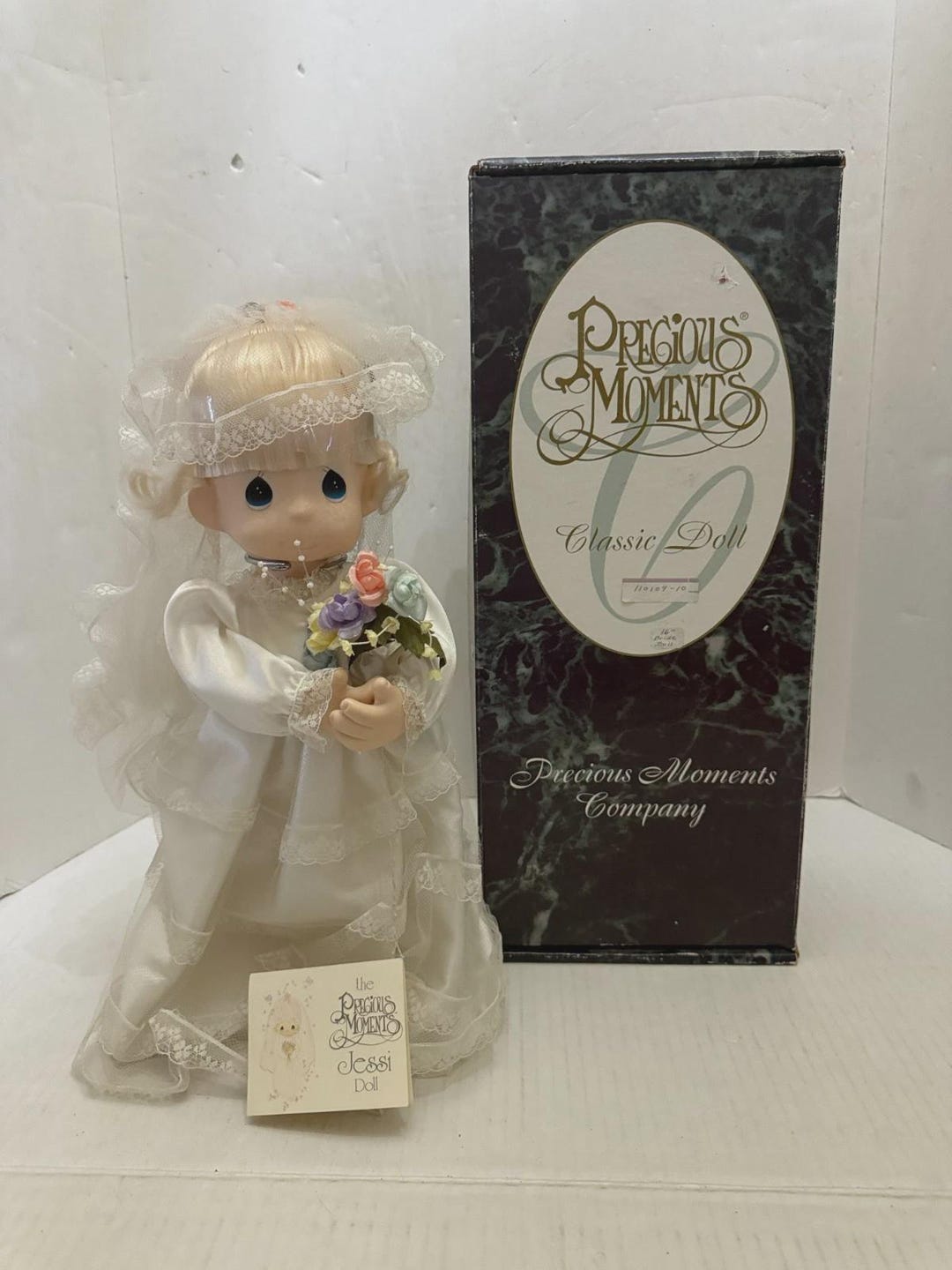 Vintage 1995 Precious Moments 16 Inch Jessi Bride Doll With Box - Etsy