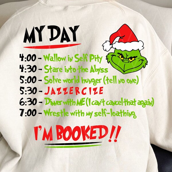 Grinch lista de tareas pendientes - Etsy España