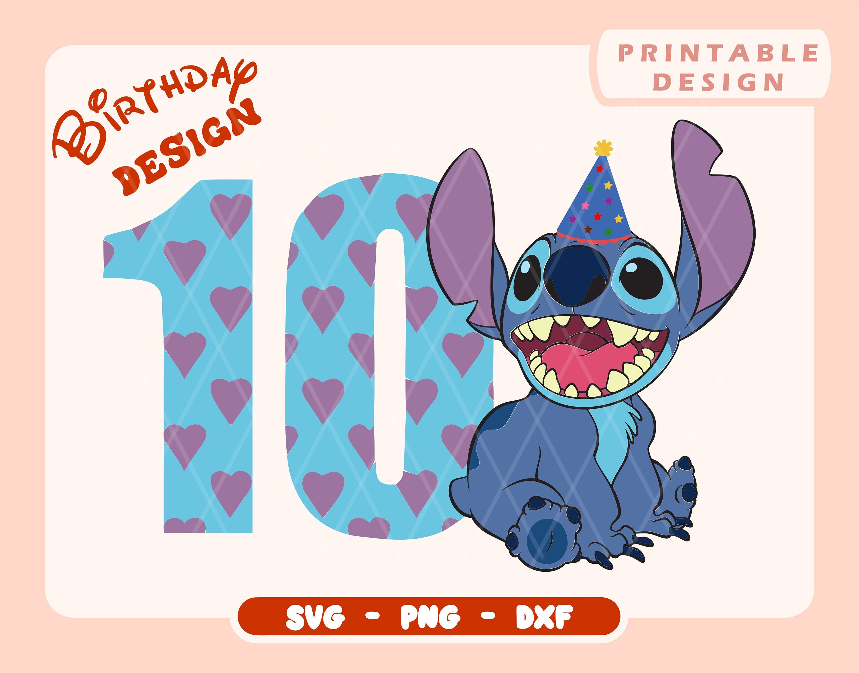 Birthday Svg Lilo and Stitch Svg Birthday Girl Png - Etsy Australia