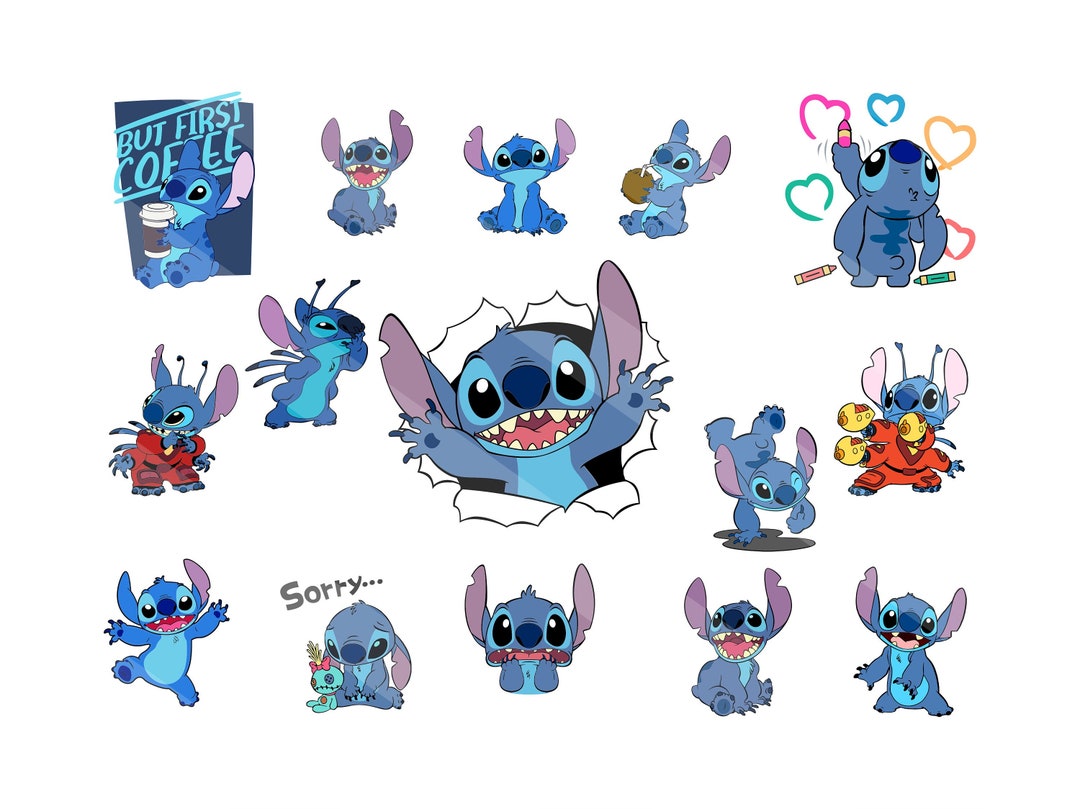 Stitch SVG Files for Cricut Stitch Svg Bundle Printable - Etsy