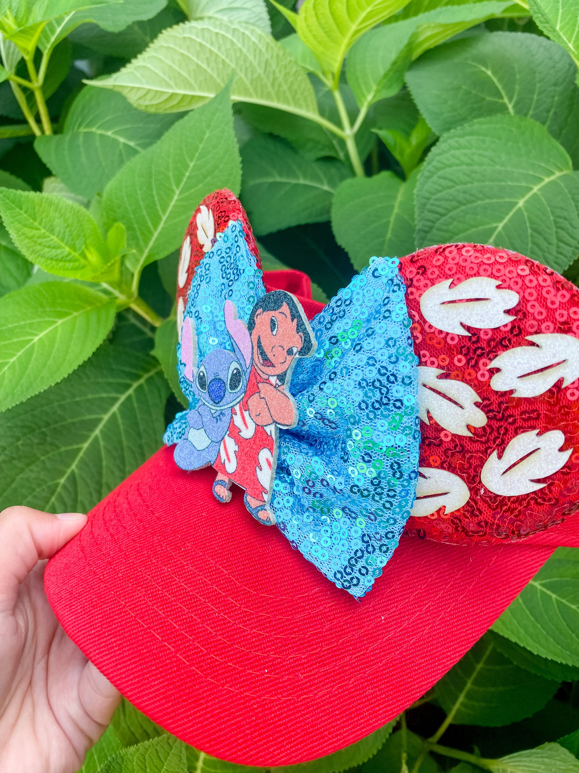 Lilo and Stitch Inspired Visor With Ears - Etsy