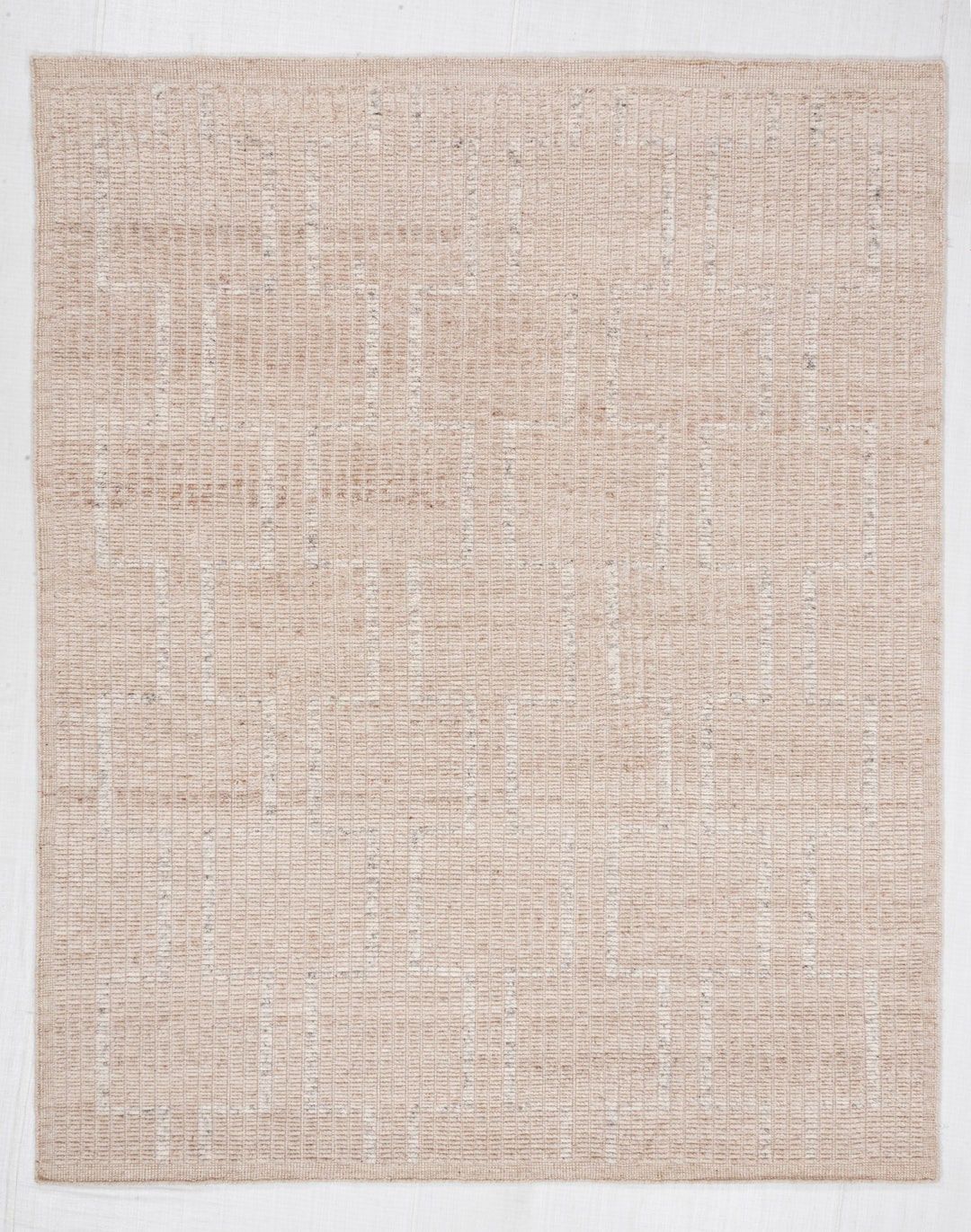 Handknotted Wool Area Rug, Modern Beige Brown Bohemian Design - Etsy