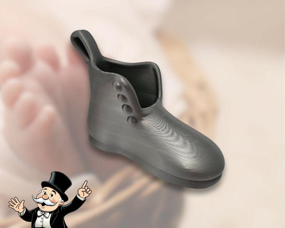 Step up Your Game With Our Monopoly Style Shoe Token – 15 Colors to ...