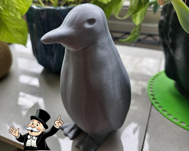 Exclusive Monopoly Style Giant 8" Penguin Token – Unique Board Game ...