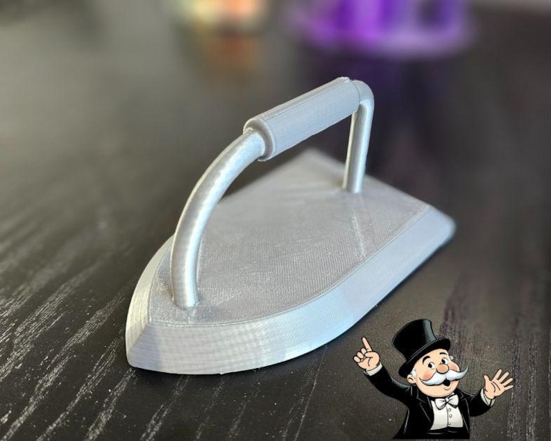 Boost Your Game Room With Our Massive Monopoly Style Iron Token ...