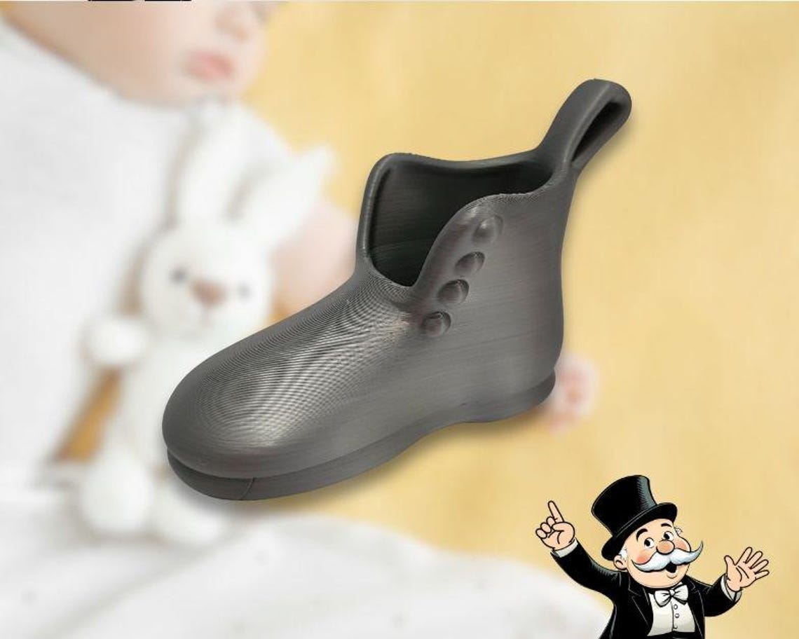 Step up Your Game With Our Monopoly Style Shoe Token – 15 Colors to ...