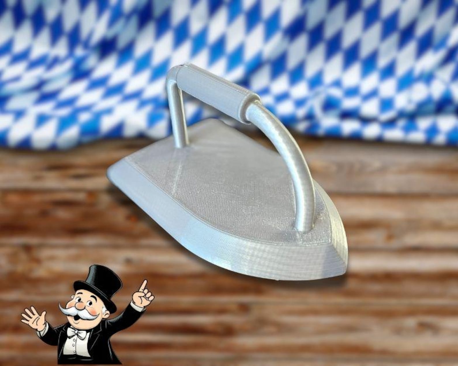 Boost Your Game Room With Our Massive Monopoly Style Iron Token ...