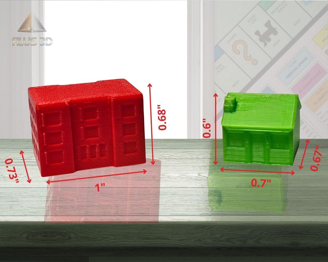 Upgrade Your Monopoly With Our Set of 12 Exclusive 3D Printed Hotels 15 ...