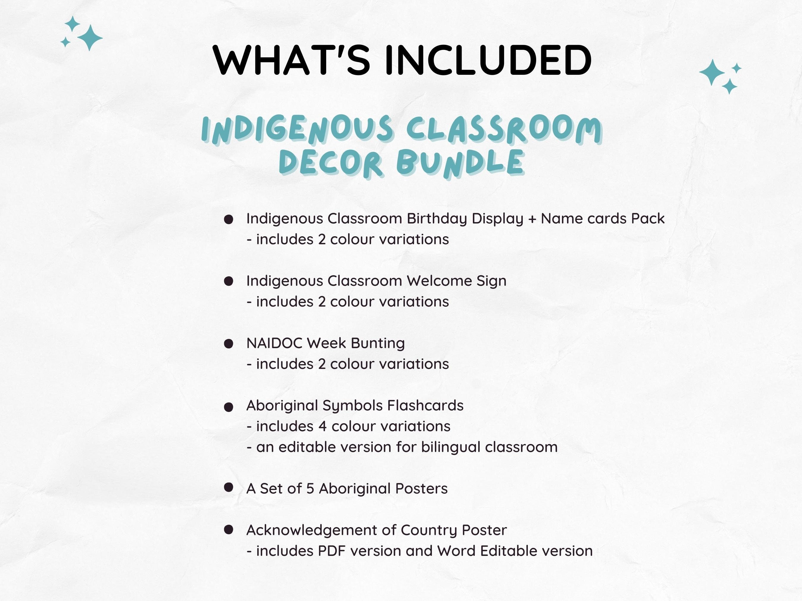 Indigenous Classroom Decor Bundle Aboriginal Aussie Classroom Poster ...