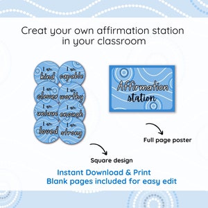 Indigenous Classroom Affirmation Station Decor (printable, Editable) - Etsy