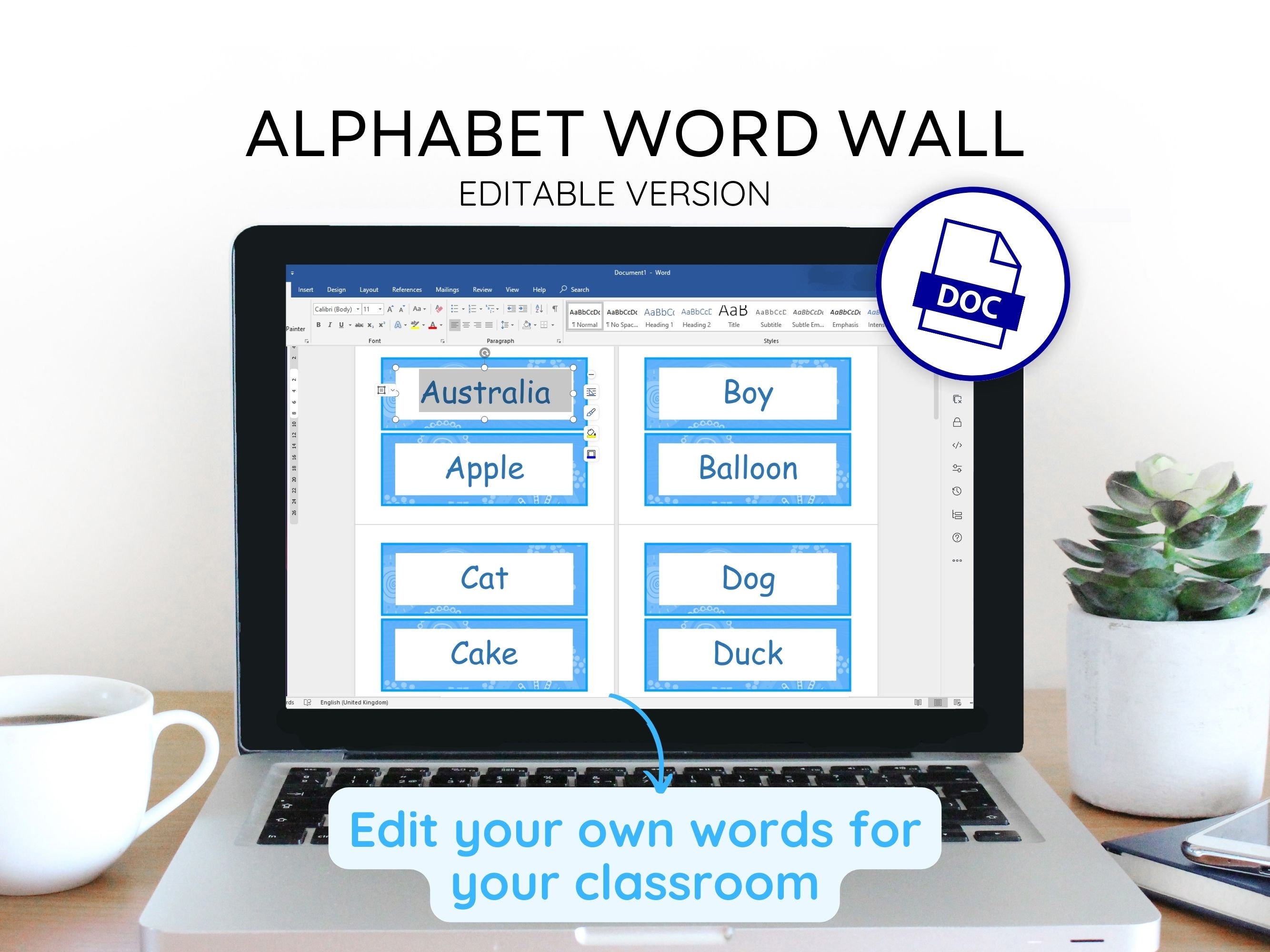 Indigenous Alphabet Word Wall Alphabet Learning Indigenous Classroom ...