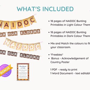 NAIDOC Week Bunting for Our Elders Aboriginal Art Indigenous Education ...