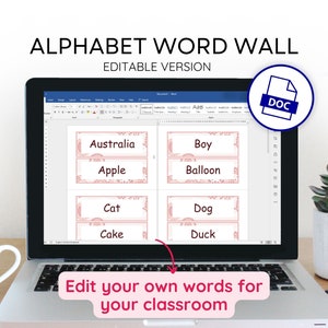 Indigenous Alphabet Word Wall Alphabet Learning Indigenous Classroom ...