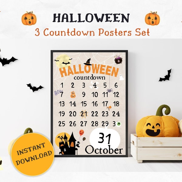 Halloween Countdown - Etsy