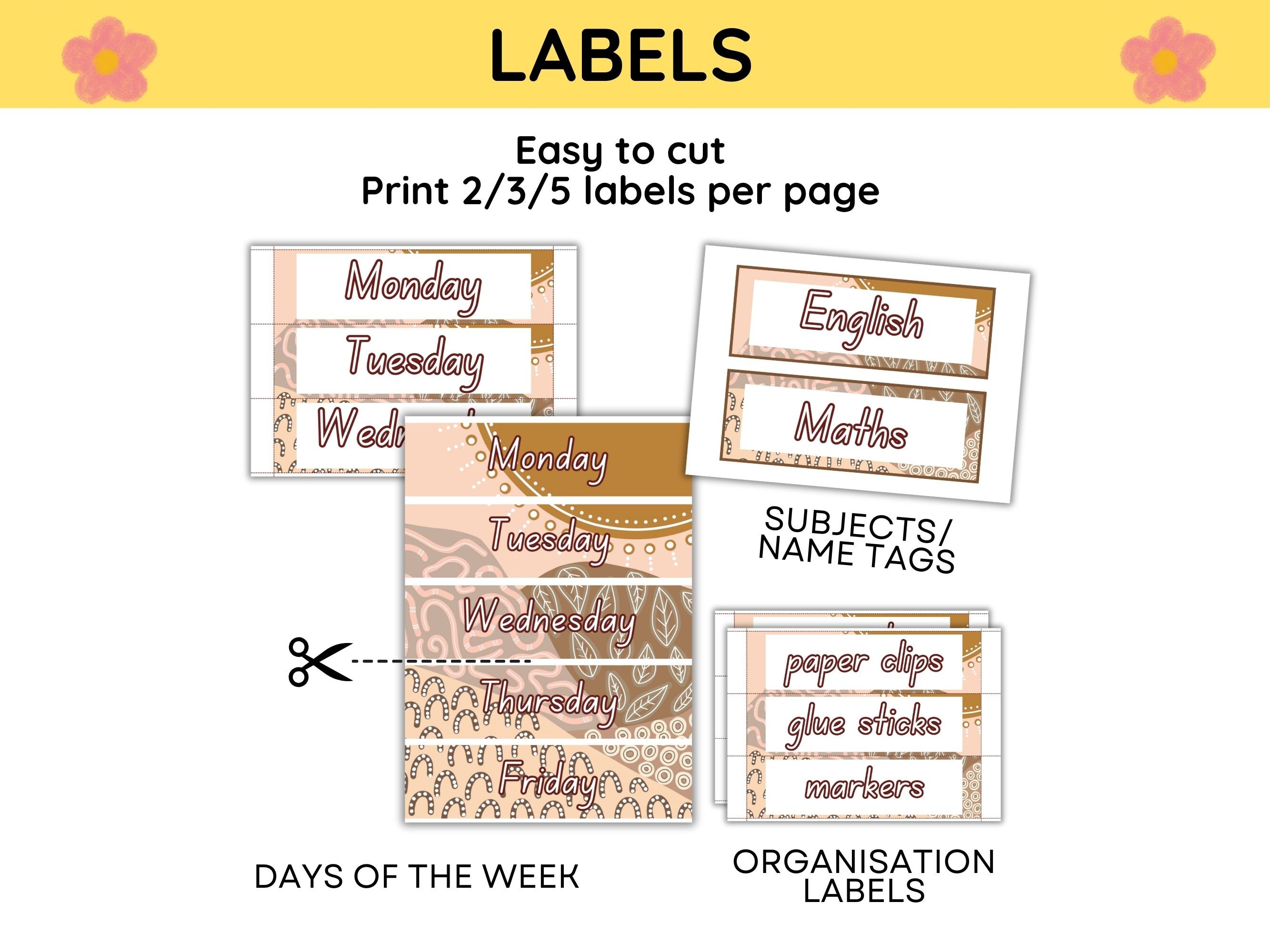 Indigenous Classroom Decor BUNDLE | Alphabets Word Wall + Numbers ...