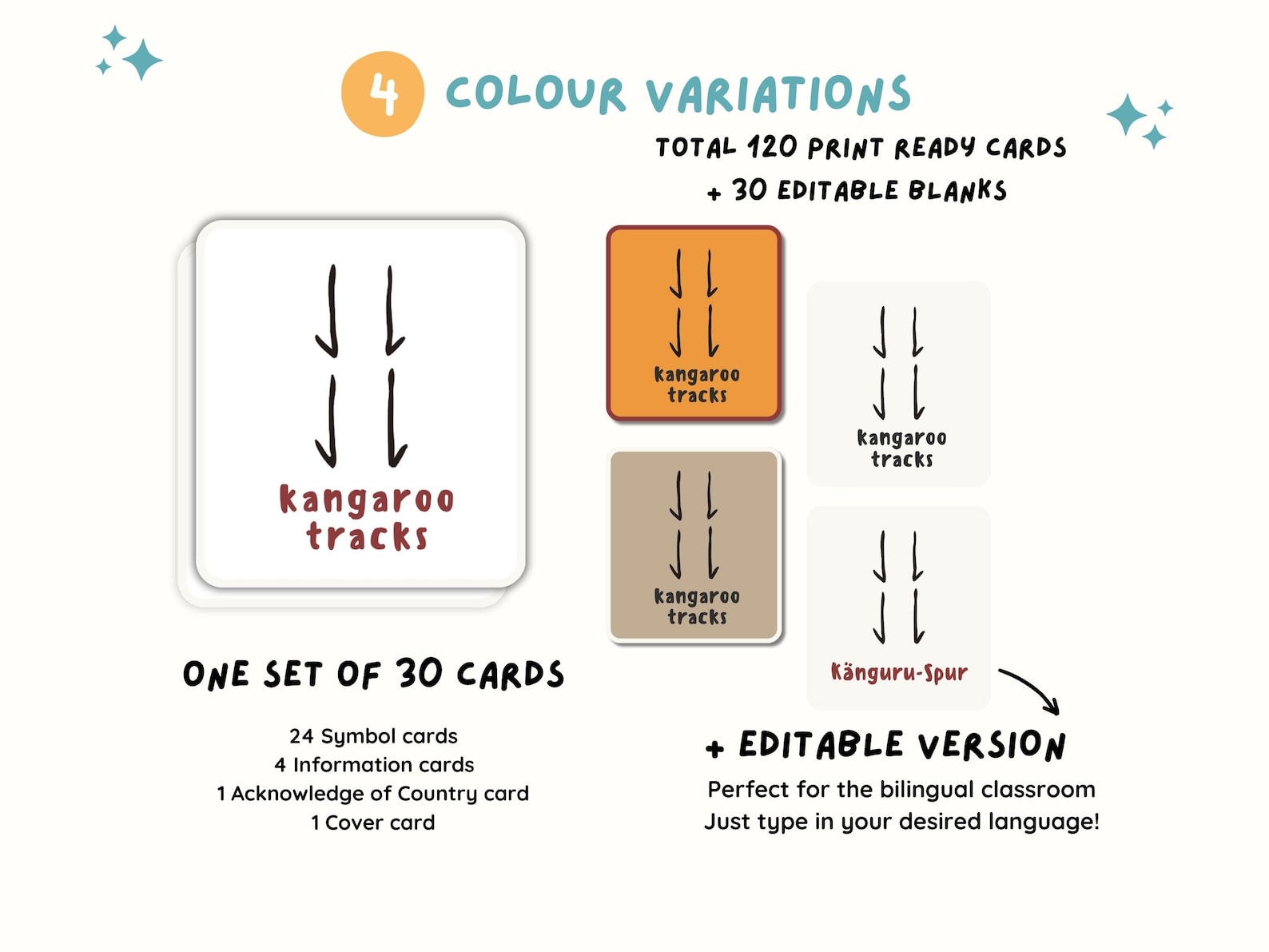 Indigenous Australian Aboriginal Symbol Flashcards Flash Cards ...