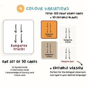 Indigenous Australian Aboriginal Symbol Flashcards Flash Cards ...