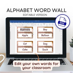Indigenous Alphabet Word Wall Alphabet Learning Indigenous Classroom ...