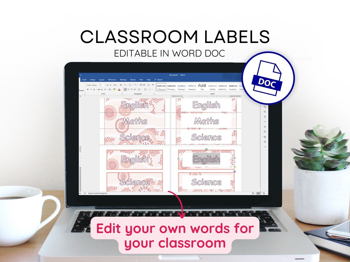 Indigenous Classroom Decor BUNDLE | Alphabets Word Wall + Numbers ...