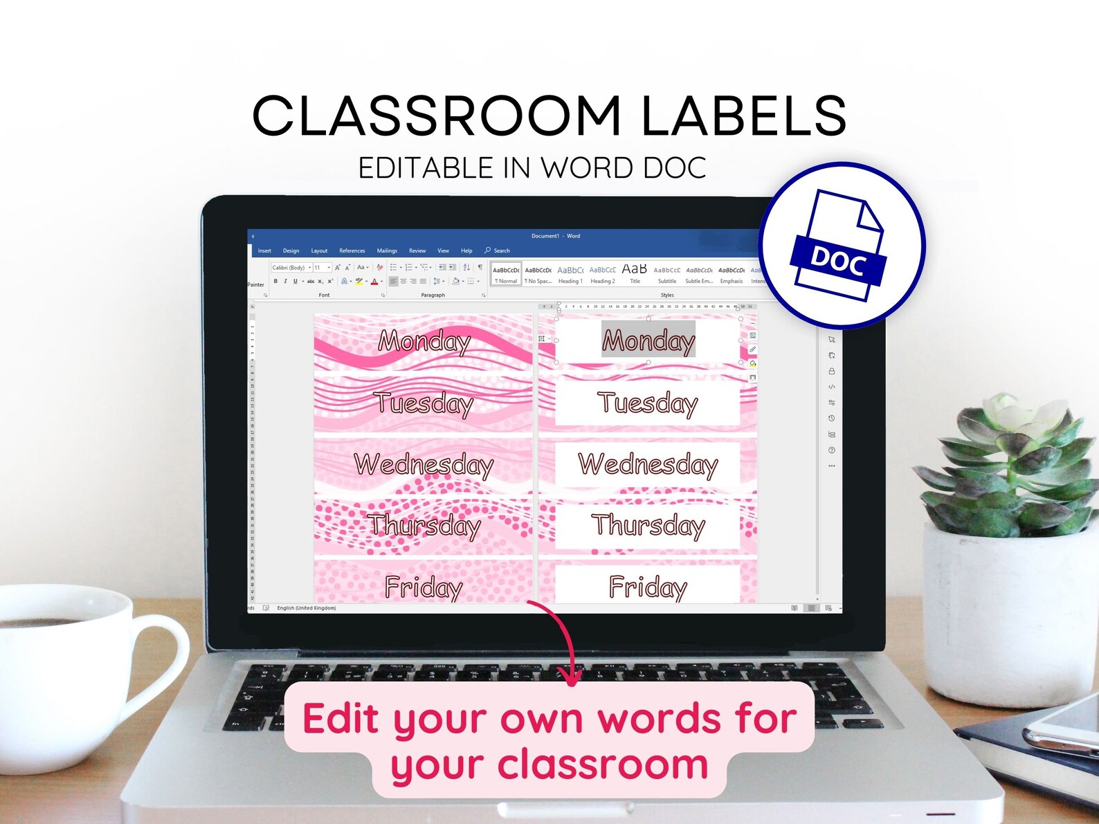 Indigenous Classroom Decor BUNDLE | Alphabets Word Wall + Numbers ...