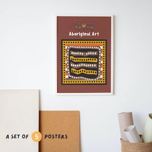 Indigenous Australian Aboriginal Symbol Poster Classroom Display Dot ...