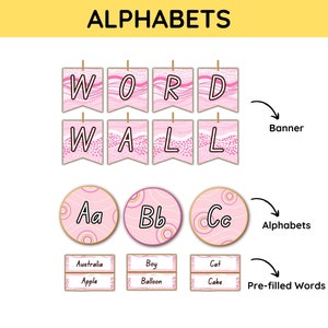 Indigenous Classroom Decor BUNDLE | Alphabets Word Wall + Numbers ...