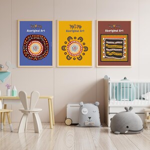 Indigenous Australian Aboriginal Symbol Poster Classroom Display Dot ...