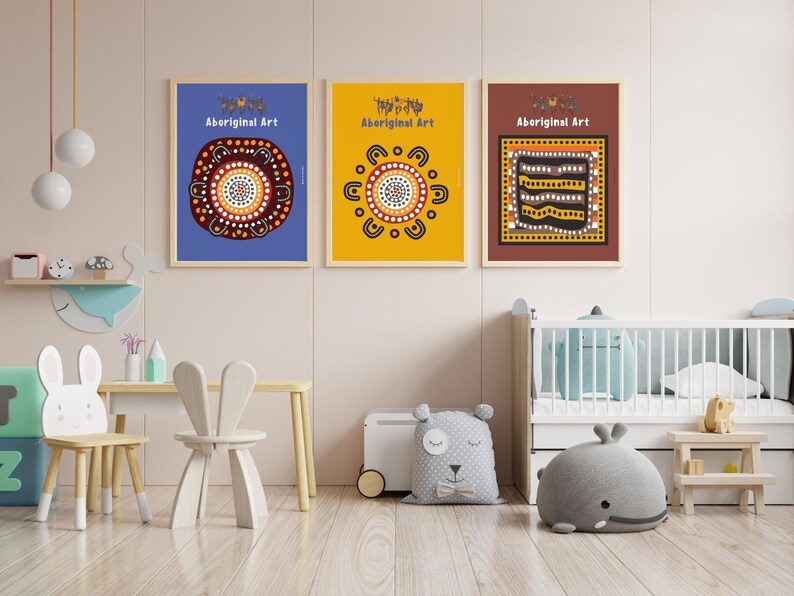 Indigenous Australian Aboriginal Symbol Poster Classroom Display Dot ...
