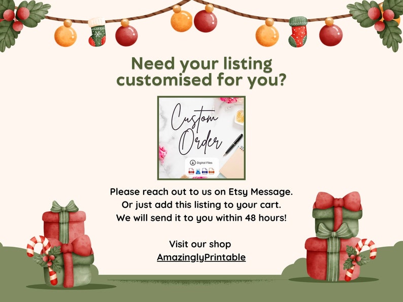 Christmas 5 Second Game | Festive Family Activity (PDF) - Etsy