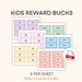 Printable Kids Reward Bucks, Play Money (editable Digital Download) - Etsy