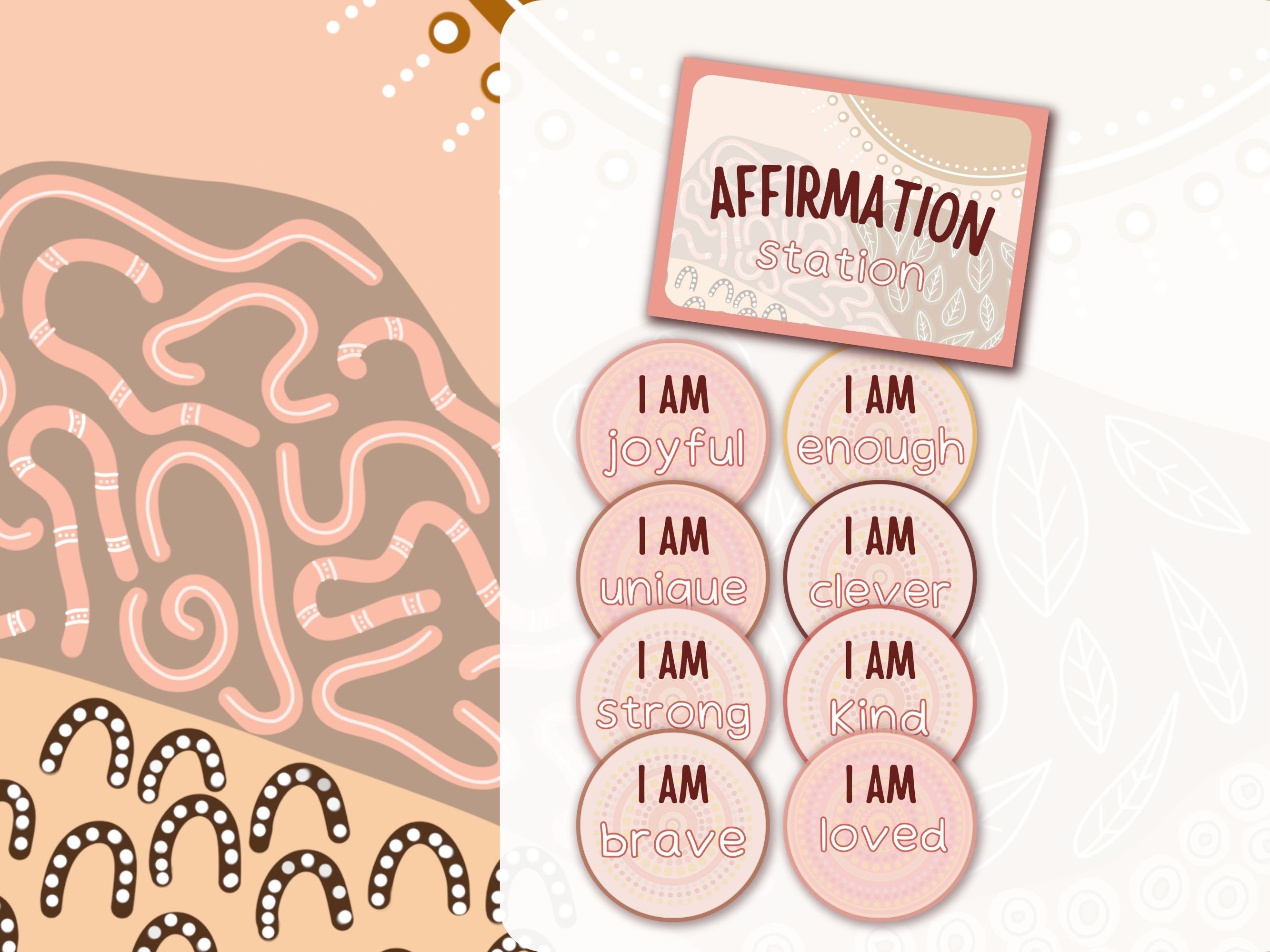 Indigenous Classroom Affirmation Station Aborginal Classroom Decor ...
