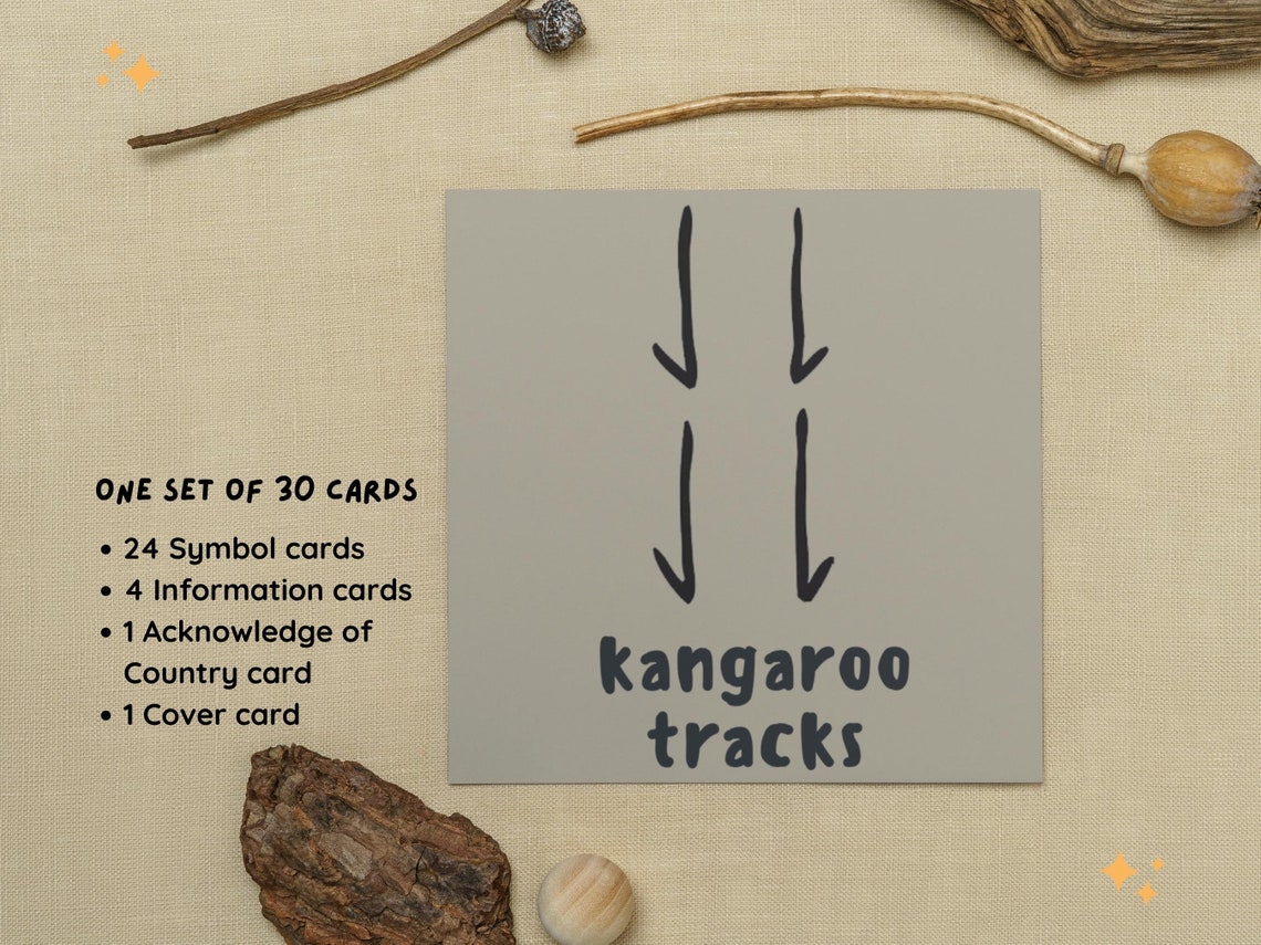 Indigenous Symbols Flashcards Australian Aboriginal Symbol Printable ...