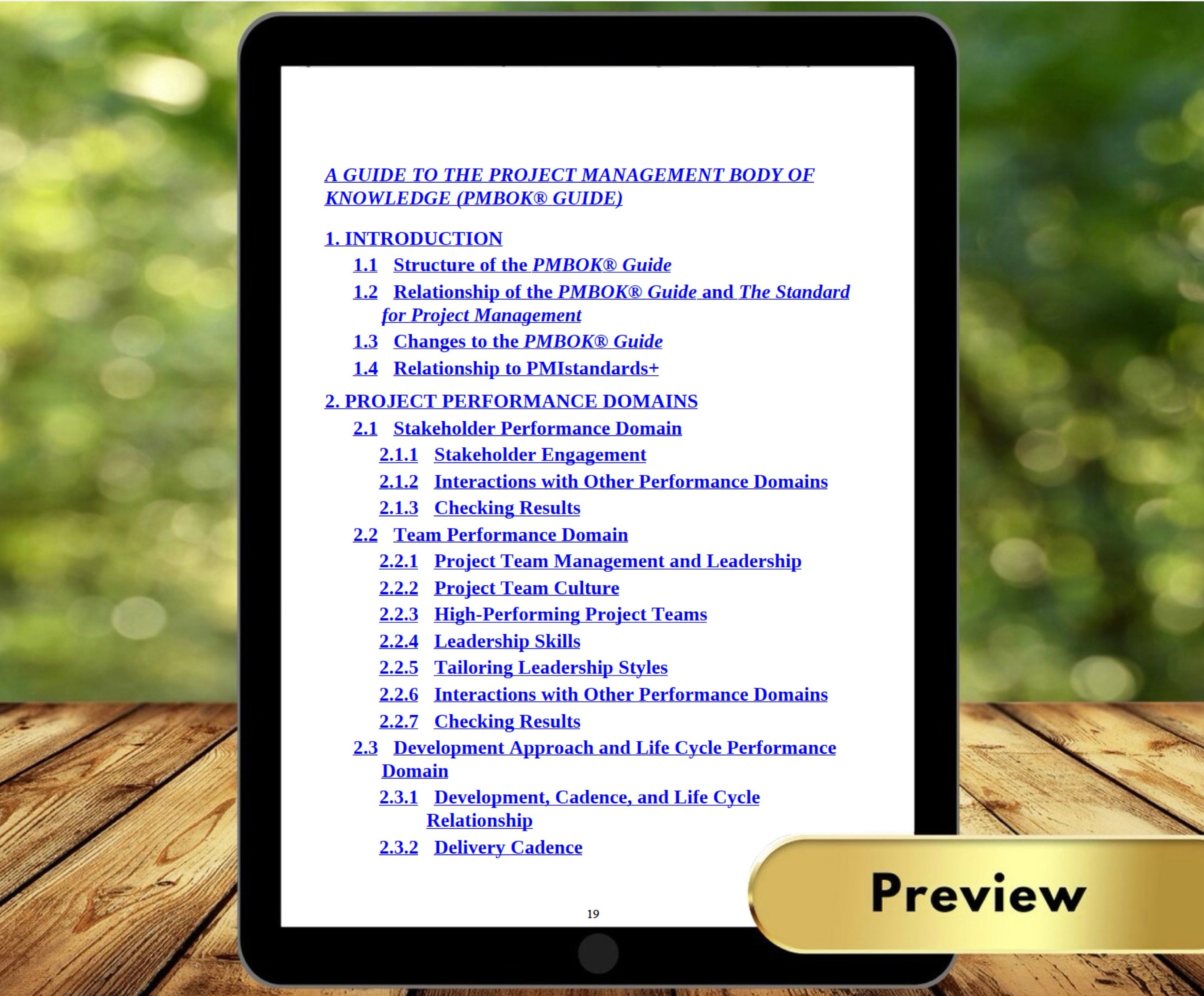 A Guide To The Project Management Body Of Knowledge Pmbok Guide And The 