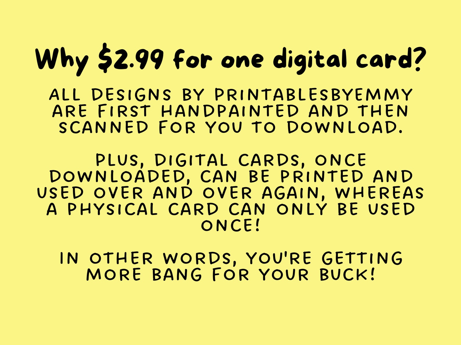 Printable A9 Greeting Card Hand-painted Orange Slice Printable Card for ...