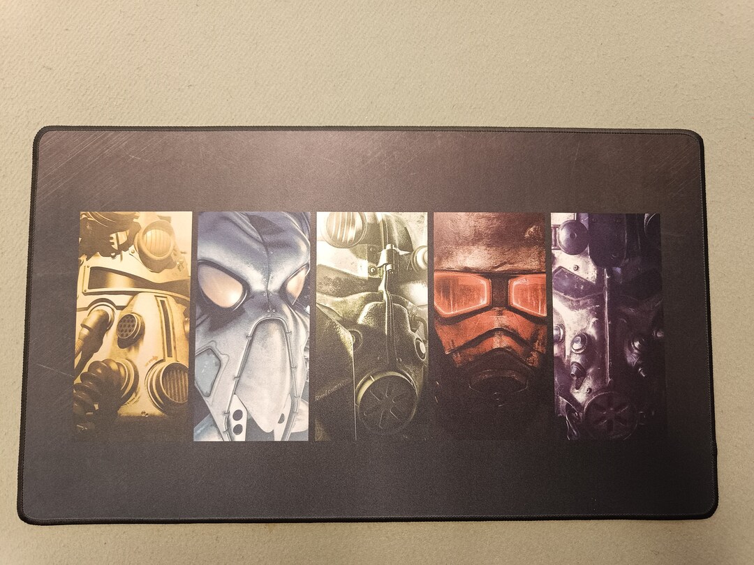 Playmat for LCG 61x35 Cm Fallout Power Armors - Etsy