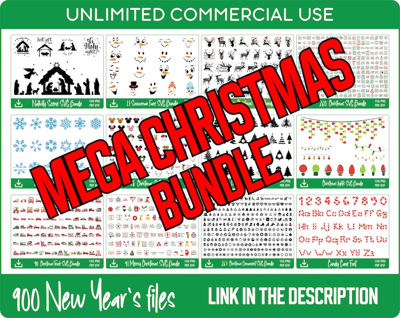 267 Christmas Ornament Svg Bundle Tree Ornament Svg File Christmas