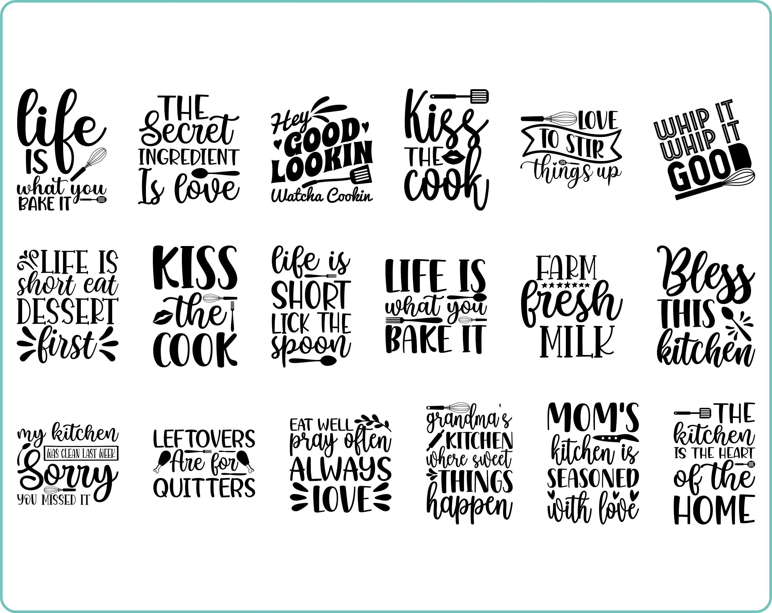 84 Kitchen Designs Svg, Cutting Board Svg, Kitchen Towel Svg, Pot ...