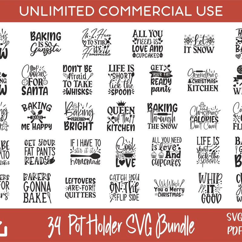 Pot Holder Svg - Etsy