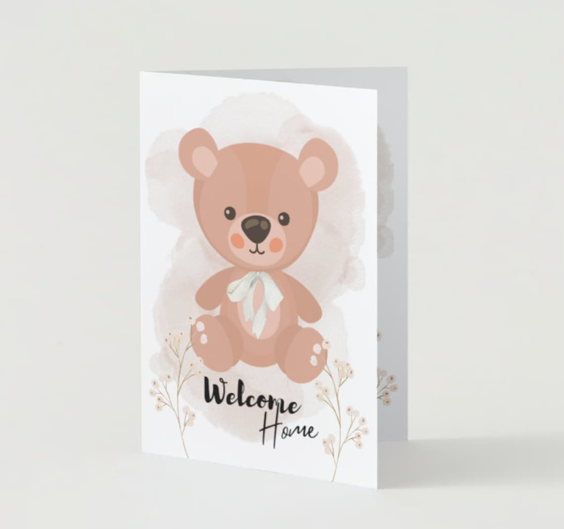 Welcome Home Card, Digital Download, Welcome Card, Printable Card ...