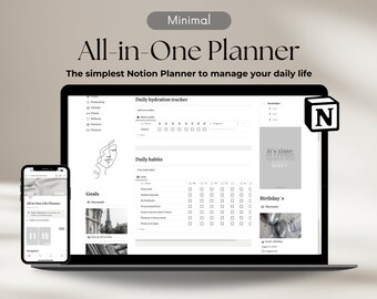 Ultimate Life Planner Notion Dark Mode Notion Life Planner, Notion ...