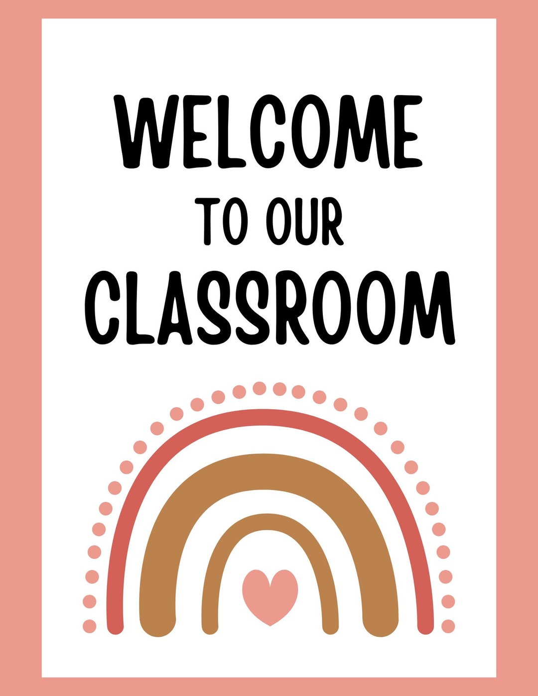 Welcome to Your Classroom - Etsy