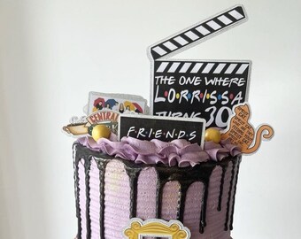 Friends TV Show 3D Cake Topper - Etsy UK