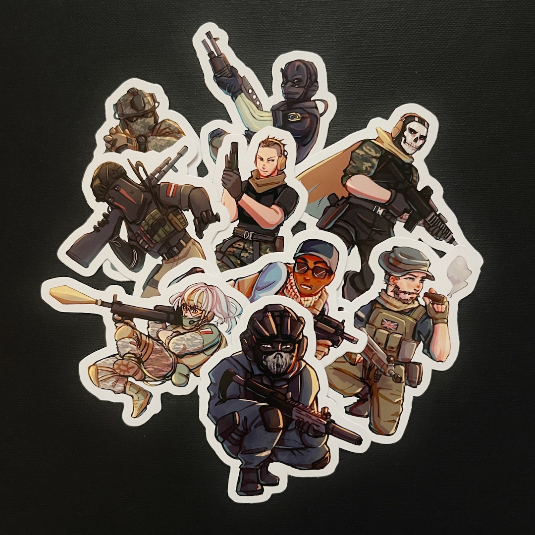 Call of Duty Sticker Bundle - Etsy
